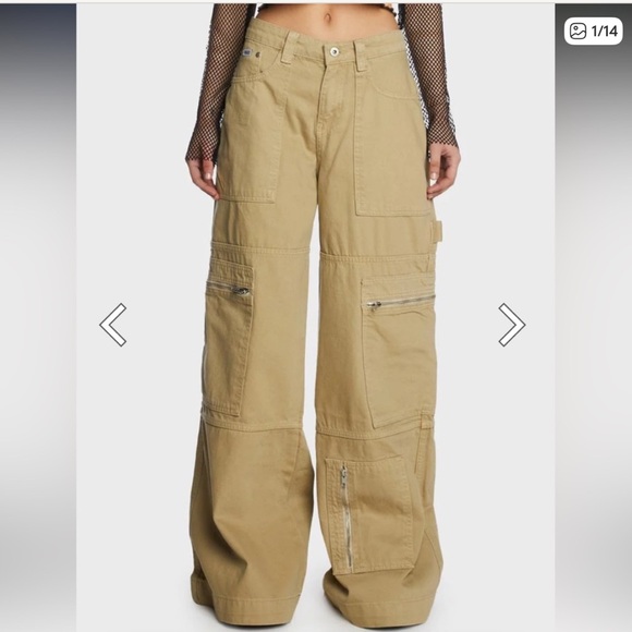 The Ragged Priest | Pants & Jumpsuits | Nwt Ragged Priest Creeper Khaki ...